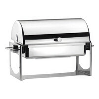 Hepp by BauscherHepp Profile 16 1/8" Round Stainless Steel Roll Top ...