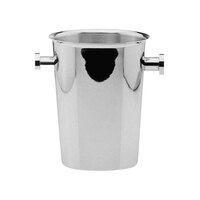 Hepp by BauscherHepp Profile 7 1/8" Stainless Steel Vase