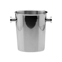 Hepp by BauscherHepp Profile 7 1/8" Stainless Steel Vase