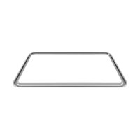 WMF by BauscherHepp Quadro 22 5/16" x 14 1/2" x 3 1/8" Stainless Steel ...