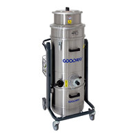 Goodway Technologies 26 Gallon Twin-Motor Pump-Out Wet Vacuum with HEPA ...