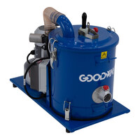 Goodway Technologies 12 Gallon Continuous-Duty Dry Vacuum DV-CD - 230V ...