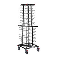 JackStack 72-Plate Mobile Plate Rack JS072