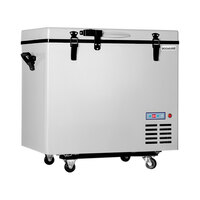 Summit Appliance SPRF26 Accucold .88 Cu. Ft. Gray / White DC-Powered ...