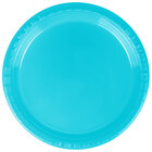 Creative Converting 28314711 7" Cobalt Blue Plastic Plate - 240/Case