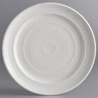 Tuxton CWA-104 Concentrix 10 1/2" White China Plate - 12/Case