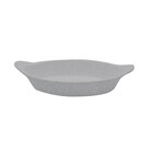 Tablecraft CW1730W 24 oz. White Cast Aluminum Oval Server with Shell ...