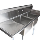 2 Compartment Sinks: Double Bowl Commercial Sinks