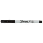 Sharpie 37001 Black Ultra-Fine Point Permanent Marker - 12/Pack