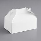 8 7/8" x 5" x 3 1/2" White Barn Take Out Dinner / Chicken Box with ...
