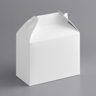 8 7/8" x 5" x 6 3/4" White Barn Take Out Dinner / Chicken Box with ...