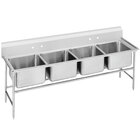 4 Compartment Sinks: Low Prices at WebstaurantStore