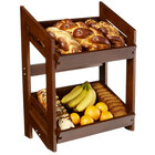 Rosseto BD136 Natura Natural Bamboo Display Stand with Removable Trays