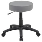 Boss Office B210-VBK Black Vinyl DOT Stool