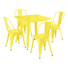 Lancaster Table & Seating Alloy Series 31 1/2" x 31 1/2" Citrine Yellow ...