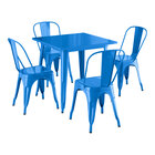 Lancaster Table & Seating Alloy Series 31 1/2" x 31 1/2" Blue Quartz ...