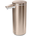 Simplehuman ST1043 9 oz. Brushed Stainless Steel Soap / Sanitizer ...