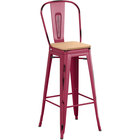 Lancaster Table & Seating Alloy Series Distressed Copper Metal Indoor ...