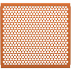 SelectSpace 3' Burnt Orange Circle Pattern Partition Panel