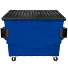 Toter FR040-00718 4 Cubic Yd. Waste Blue Front End Loading Mobile Trash ...