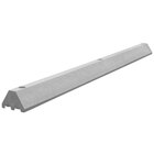 Plastics-R-Unique 3672PBGL Standard 3 1/4" x 6" x 6' Compact Gray ...