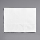 Dixie Full Fold White 1-Ply Napkin - 10800/Case