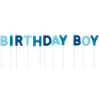 Creative Converting 101045 3" Assorted Pink "Birthday Girl" Candle Pick ...