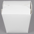 Fold-Pak 32MWWHITEM 32 oz. White Microwavable Paper Take-Out Container ...