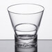 Thunder Group PLTHRG208C 8 oz. Plastic Starburst Rocks / Old Fashioned ...