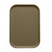Cambro 1015513 10 1/8" x 15" Bay Leaf Brown Customizable Insert for ...