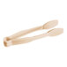 Cambro TG6133 Lugano 6" Beige Flat Grip Plastic Tongs