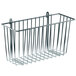 Metro H209C Chrome Storage Basket for Wire Shelving 13 3/8" x 5" x 7"
