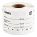 Cambro 23SLB6250 250 Count StoreSafe 3" x 2" Dissolvable Product Label ...
