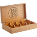 Bigelow Tea 8 Compartment Wooden Tea Chest