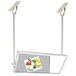 Advance Tabco MI-48 24" x 48" Ceiling Mounted Tilting Demo Mirror