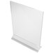 Cal-Mil 583 8 1/2" x 11" Upright Acrylic Displayette