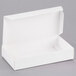 6" x 3 1/4" x 1 1/8" 1-Piece 5 oz. White Candy Box - 250/Case