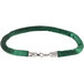 Aarco Green 5' Rope with Satin Ends for Crowd Control TR-48