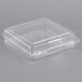 Durable Packaging PXT-900 Duralock 9" x 9" x 3" Clear Hinged Lid ...