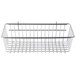 Regency Chrome Storage Basket for Wire Shelving - 17 3/8" x 7 1/2" x 5"