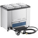 Nemco 9020-3 Countertop Cold Condiment Chiller with Three 1/9 Size Food ...