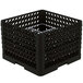 Vollrath PM2011-6 Traex® Plate Crate Black 20 Compartment Plate Rack ...