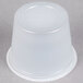 Solo P100N 1 oz. Translucent Polystyrene Souffle / Portion Cup - 2500/Case