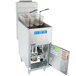 Pitco® 35C+S Liquid Propane 35-40 lb. Stainless Steel Floor Fryer
