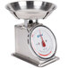 Edlund HDR-2DPB 32 oz. Stainless Steel Portion Scale with 8 1/2" x 8 1/ ...