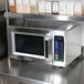 Waring WMO90 Stainless Steel Commercial Microwave with Push Button ...