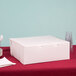14" x 14" x 6" White Customizable Cake / Bakery Box - 50/Bundle