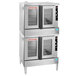 Vulcan VC44GD-NAT Natural Gas Double Deck Full Size Gas Convection Oven ...