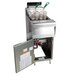 Frymaster MJ140 Natural Gas Floor Fryer 30-40 lb.