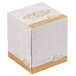 Choice 90 Sheet 2-Ply Facial Tissue Cube - 36/Case